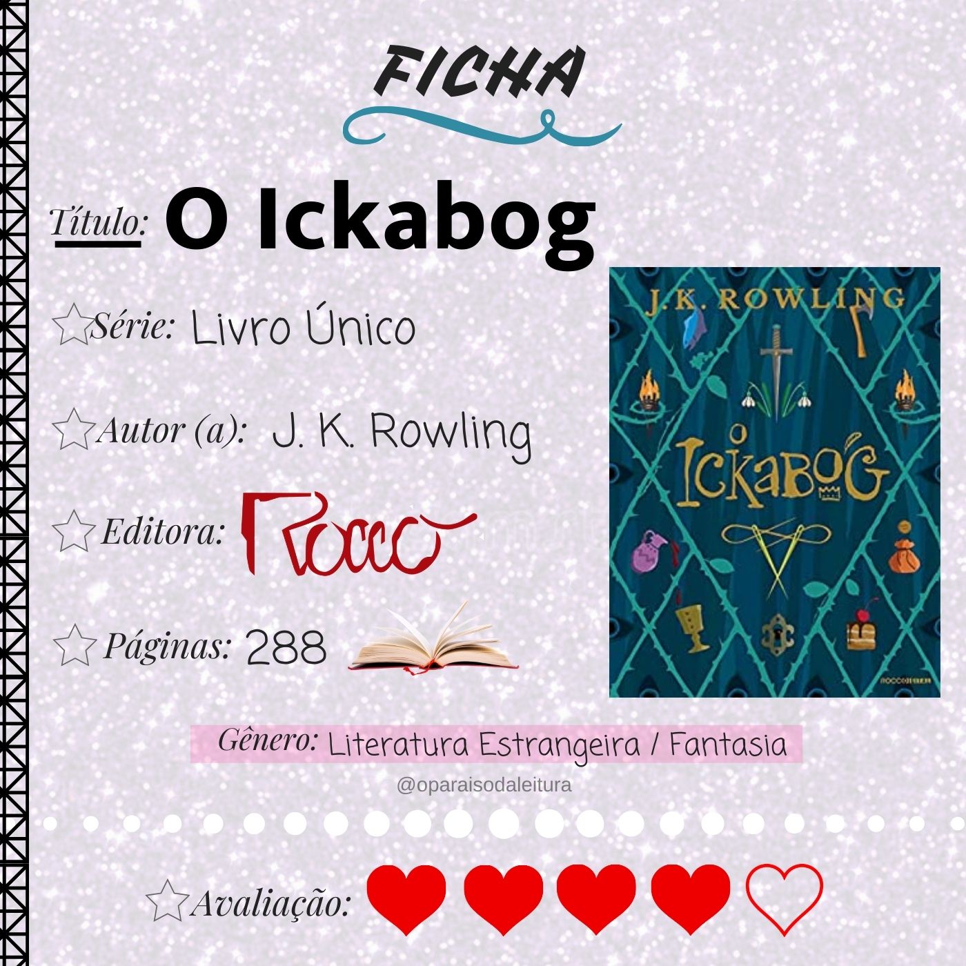 O Ickabog – Blog O Paraíso da Leitura